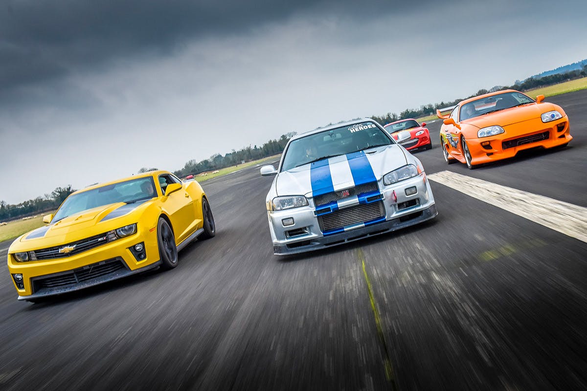 Triple American Muscle Car Blast plus High Speed Passenger Ride ...
