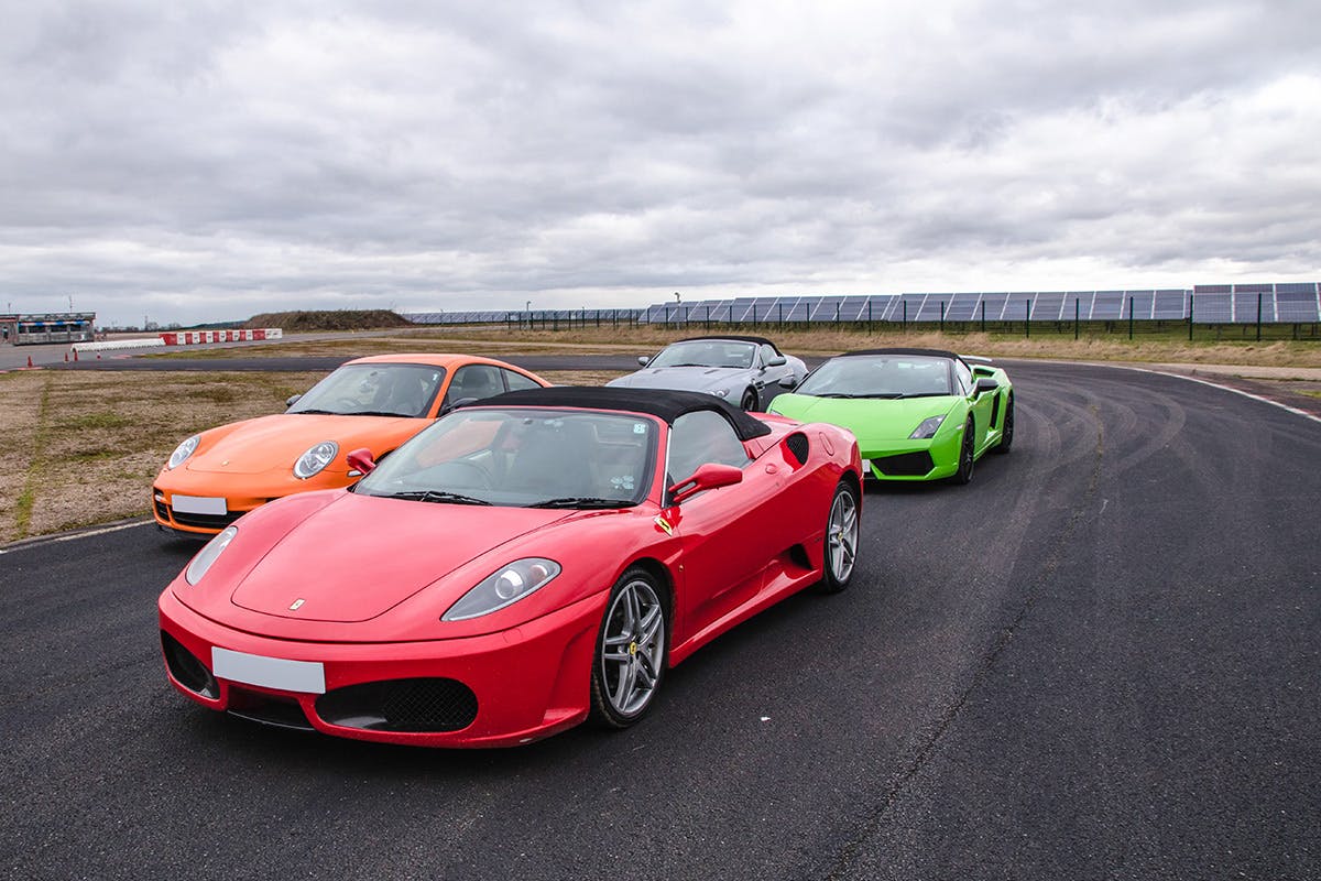 Four Supercar Blast plus High Speed Passenger Ride and Photo | Virgin ...