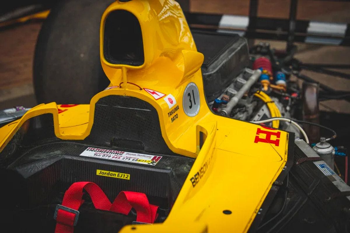 Jordan EJ12 Race Car Photoshoot and Supercar High Speed Passenger Ride ...