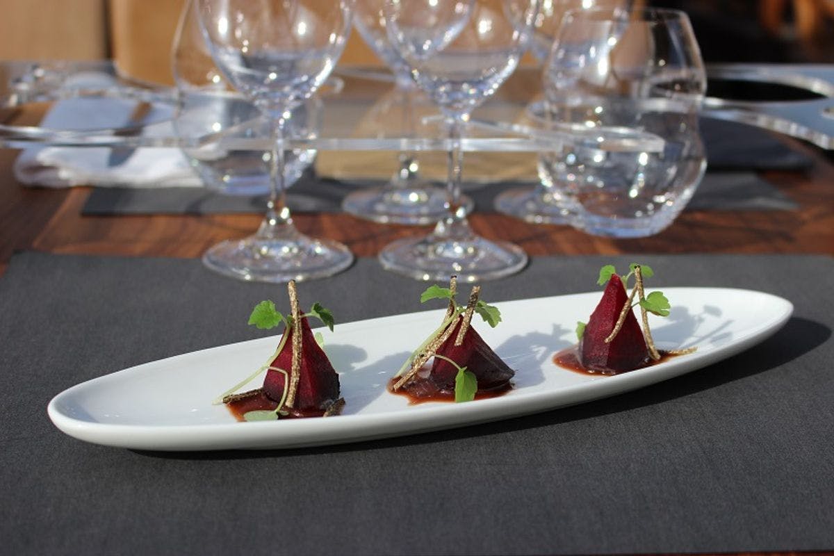 Six Course Dinner with Wine Pairing and Tour for Two aboard the ...