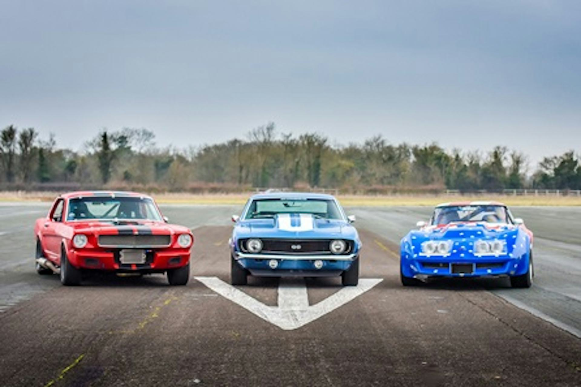 Triple American Muscle Car Blast plus High Speed Passenger Ride ...