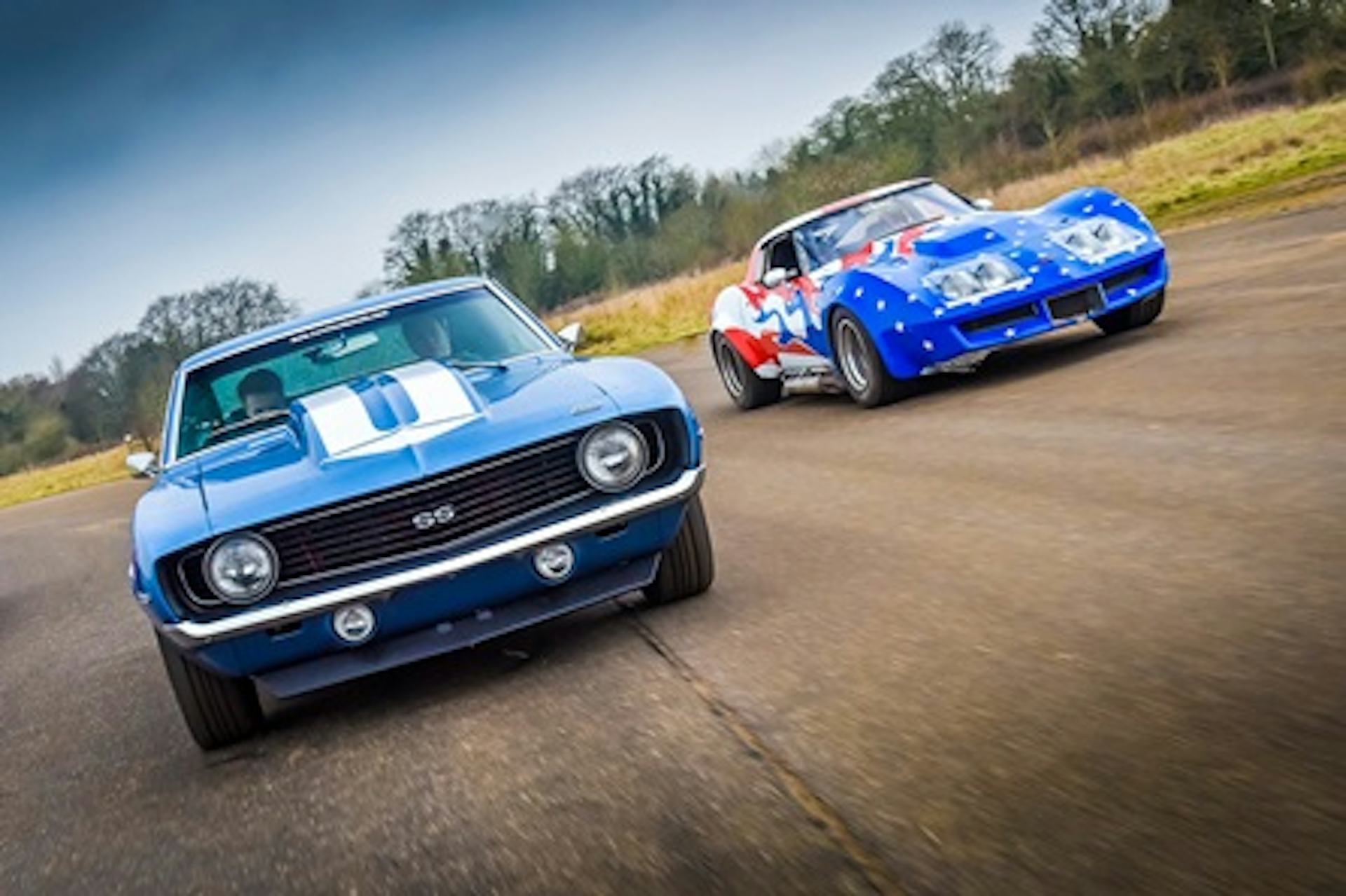 Double American Muscle Car Blast - Virgin Experience Days