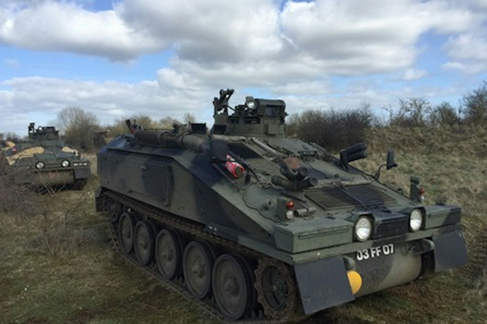 Alvis CVRT Spartan Tank Driving Experience - Virgin Experience Days