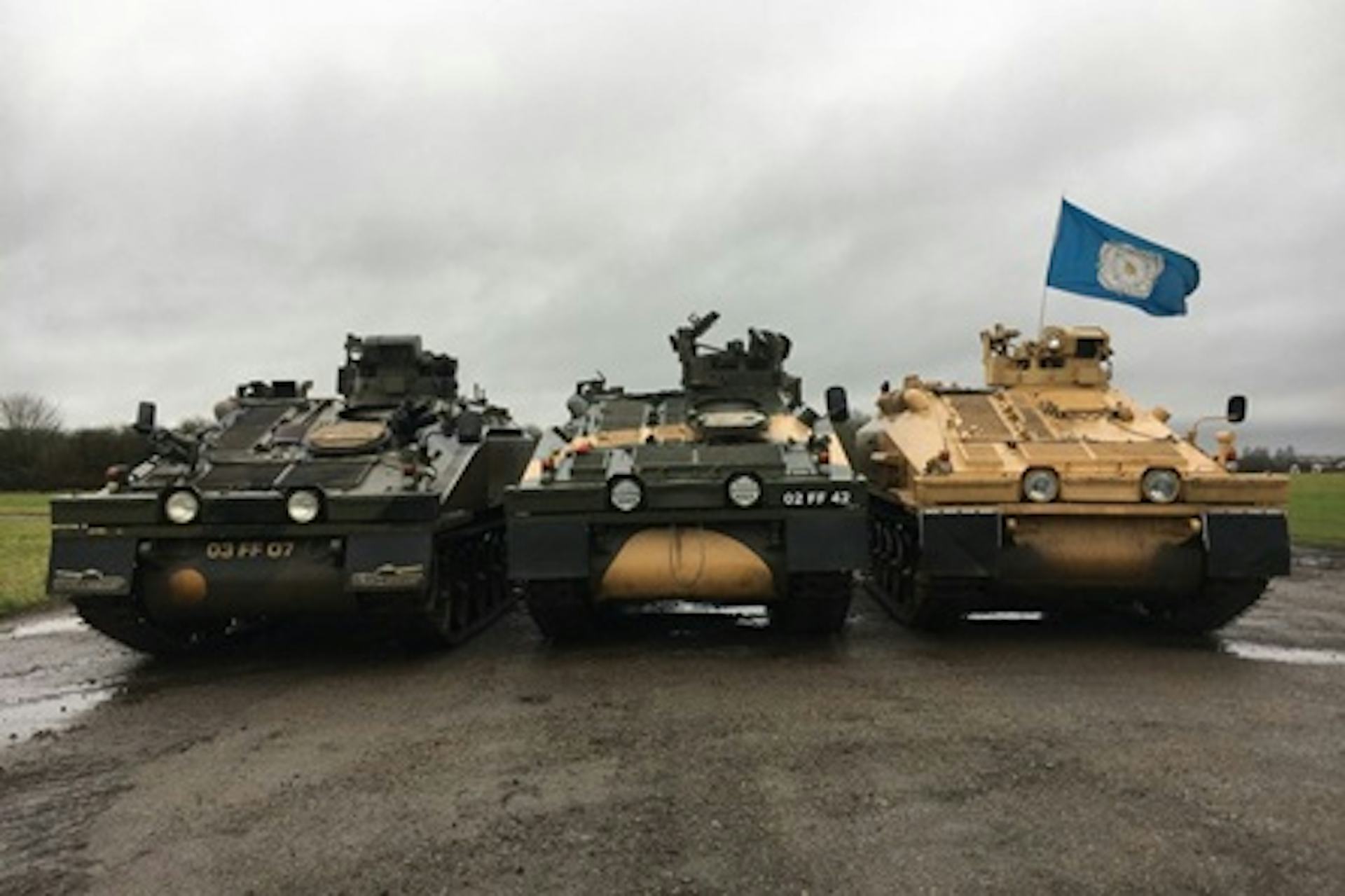 Alvis CVRT Spartan Tank Driving Experience - Virgin Experience Days