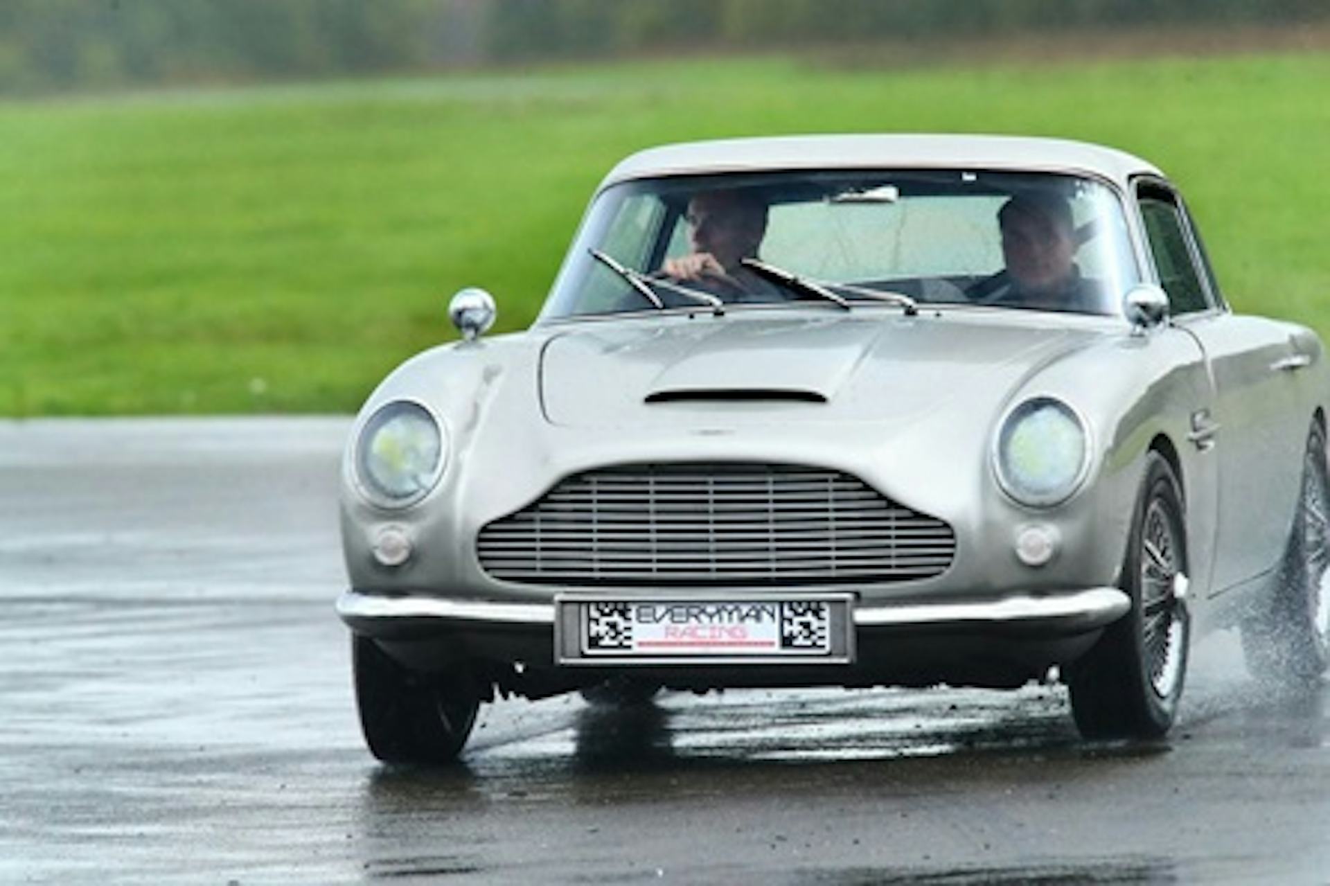 Aston Martin DB5 Replica Driving Blast with High Speed Passenger Ride ...