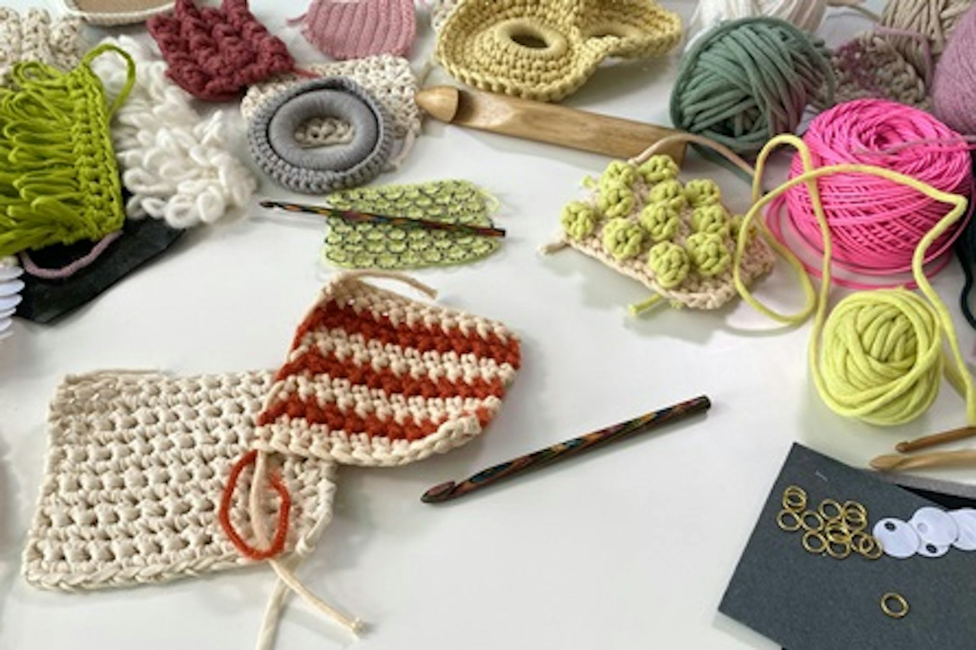 At Home Crochet Masterclass Kit with Online Tutorial Videos - Virgin ...