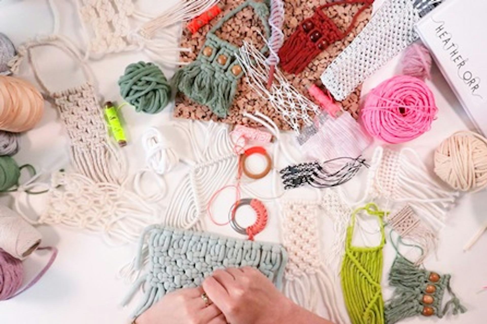 At Home Macrame Masterclass Kit with Online Tutorial Videos - Virgin Experience Days