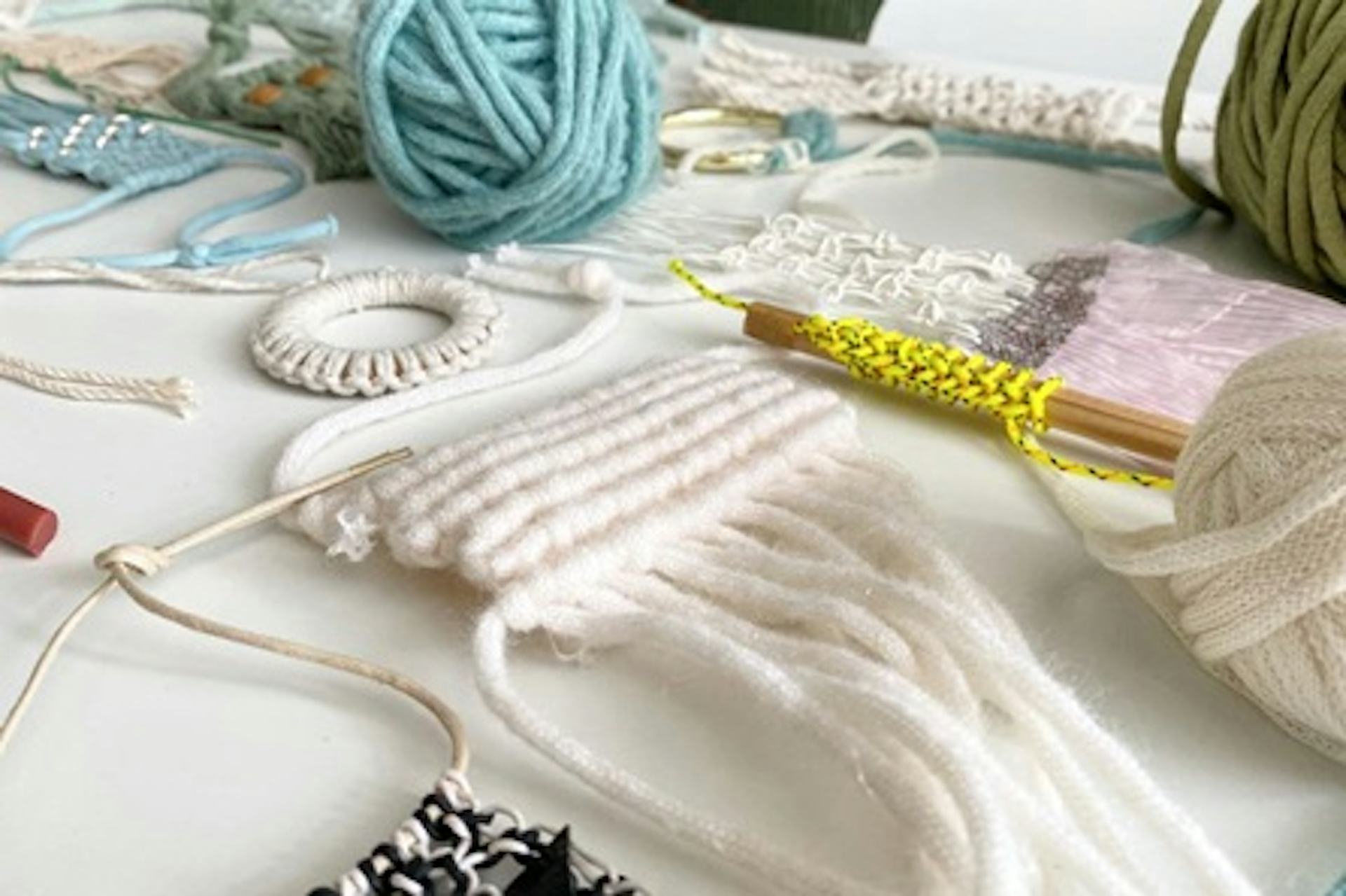 At Home Macrame Masterclass Kit with Online Tutorial Videos - Virgin Experience Days