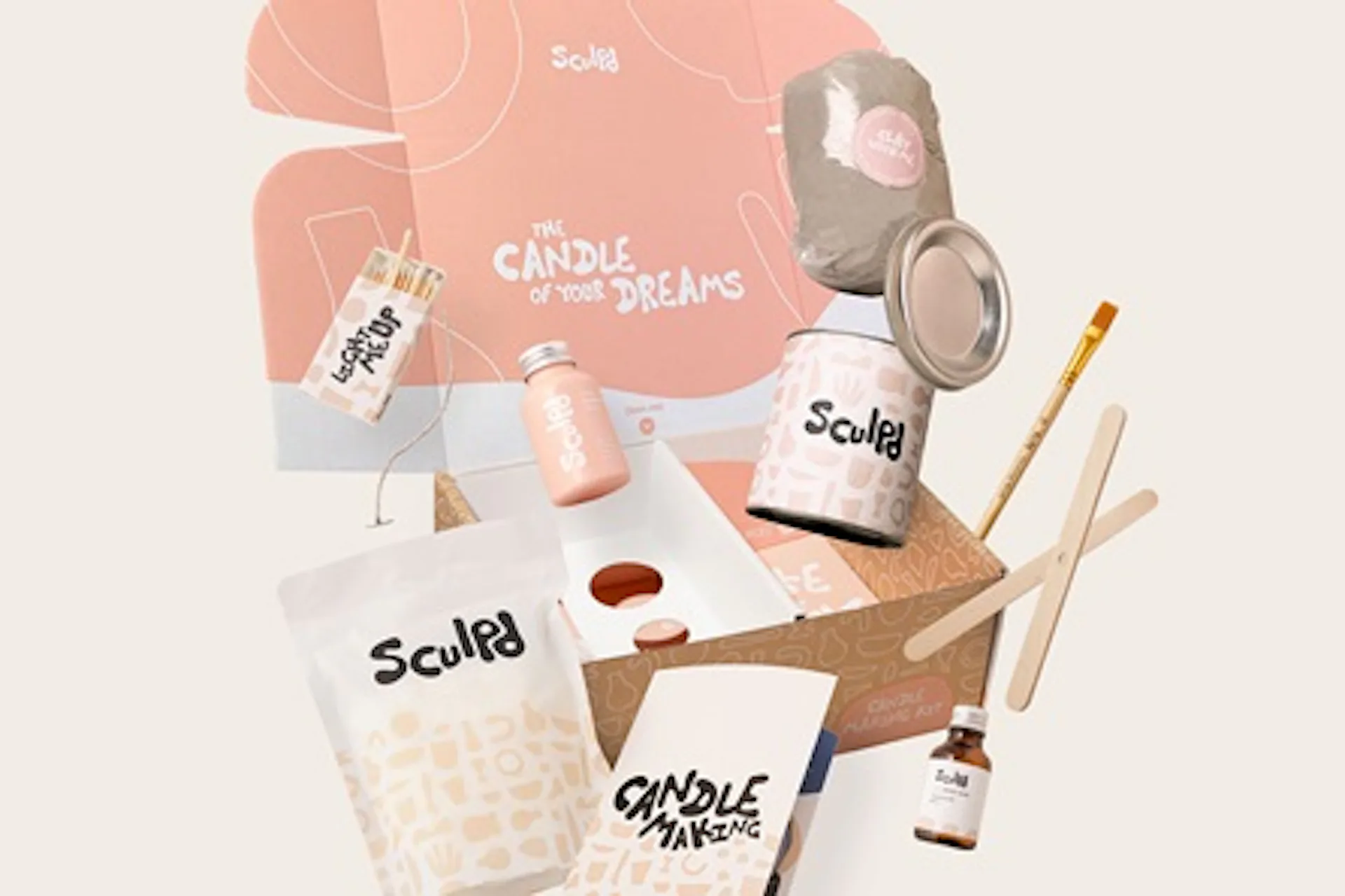 At Home Candle Making Kit by Sculpd - Virgin Experience Days