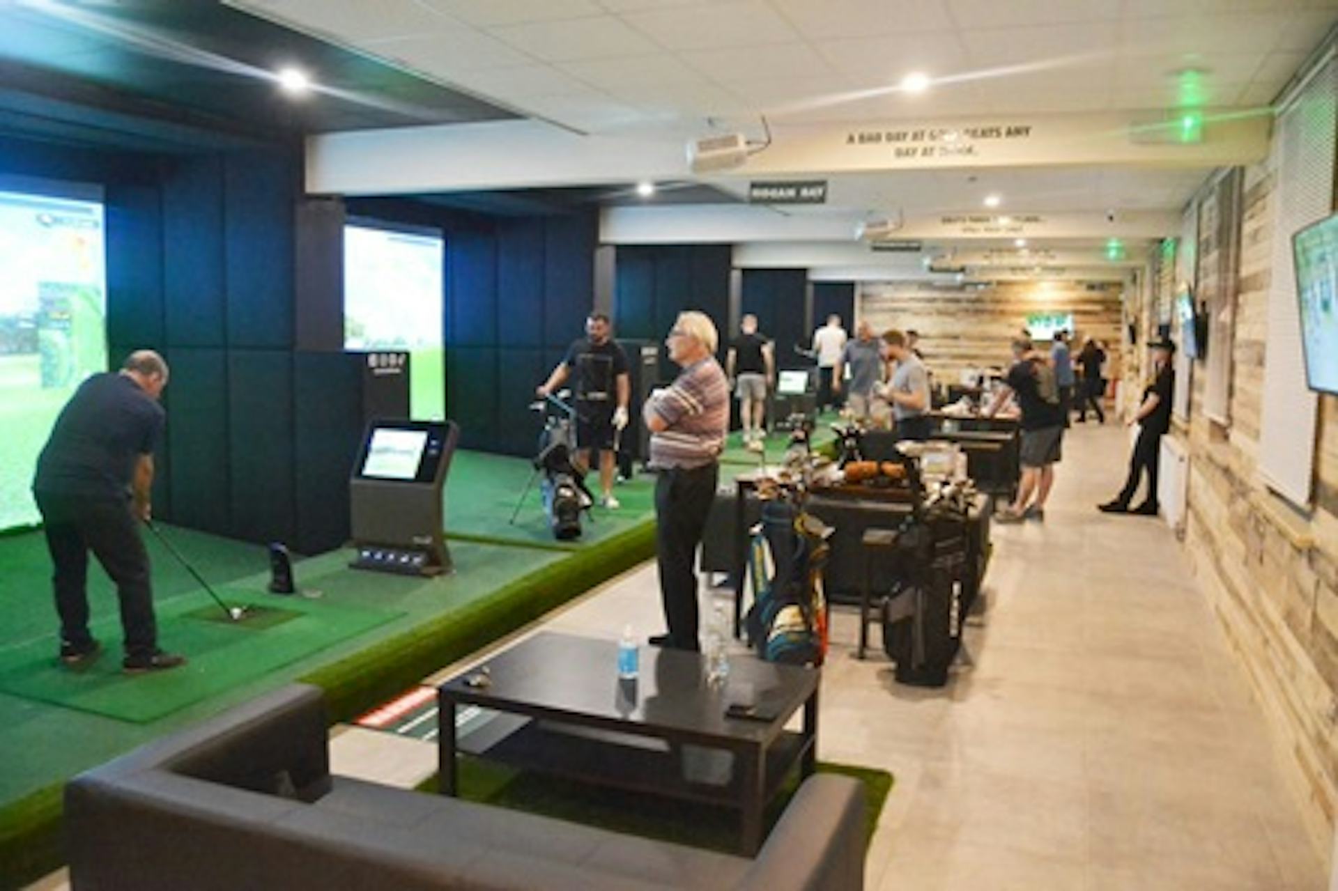 Indoor Virtual Golf Experience with Refreshments for Two - Virgin ...