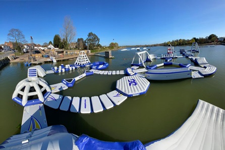 Inflatable Wipe Out Aqua Park for Two - Virgin Experience Days