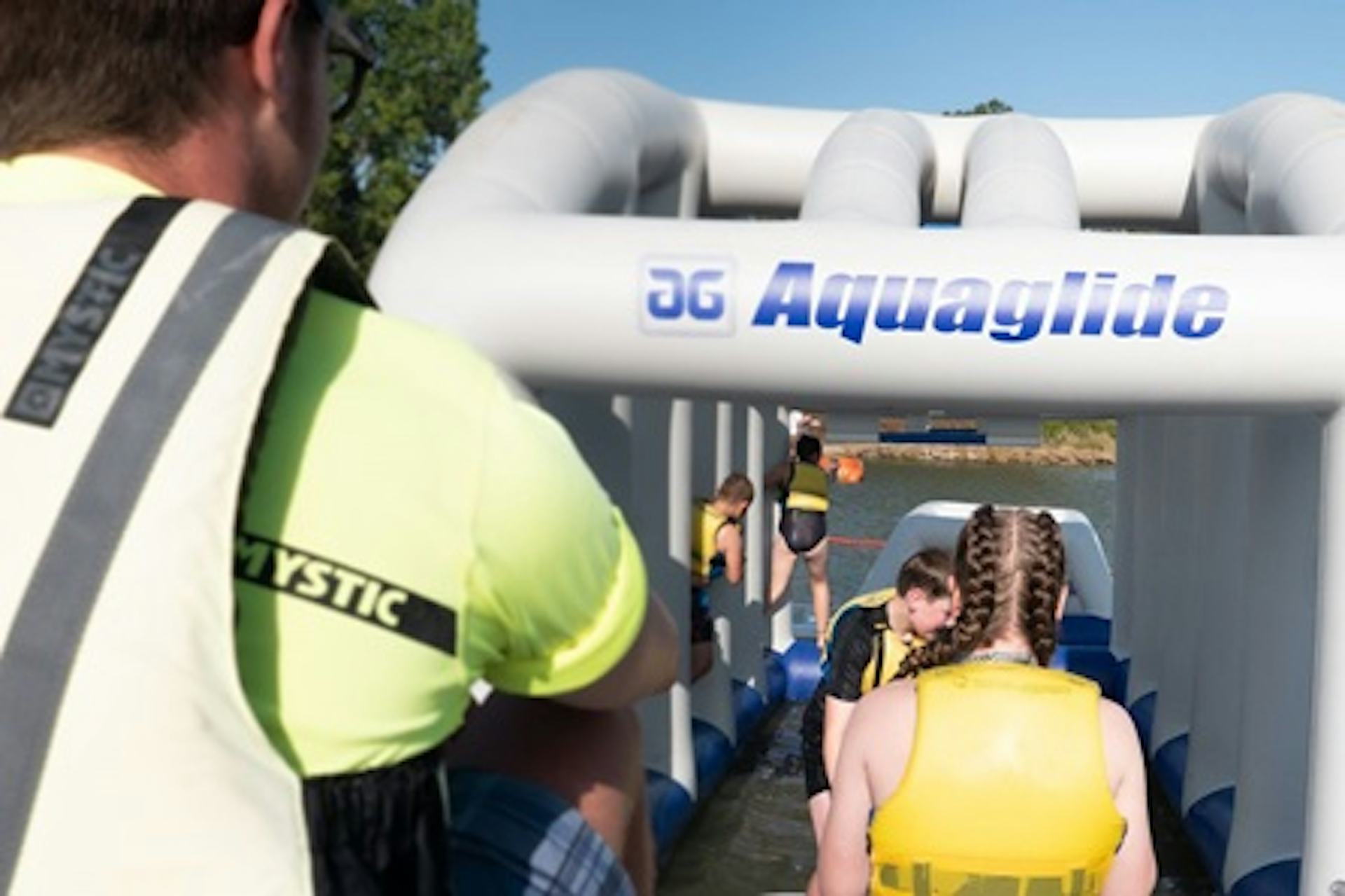 Inflatable Wipe Out Aqua Park for Two - Virgin Experience Days