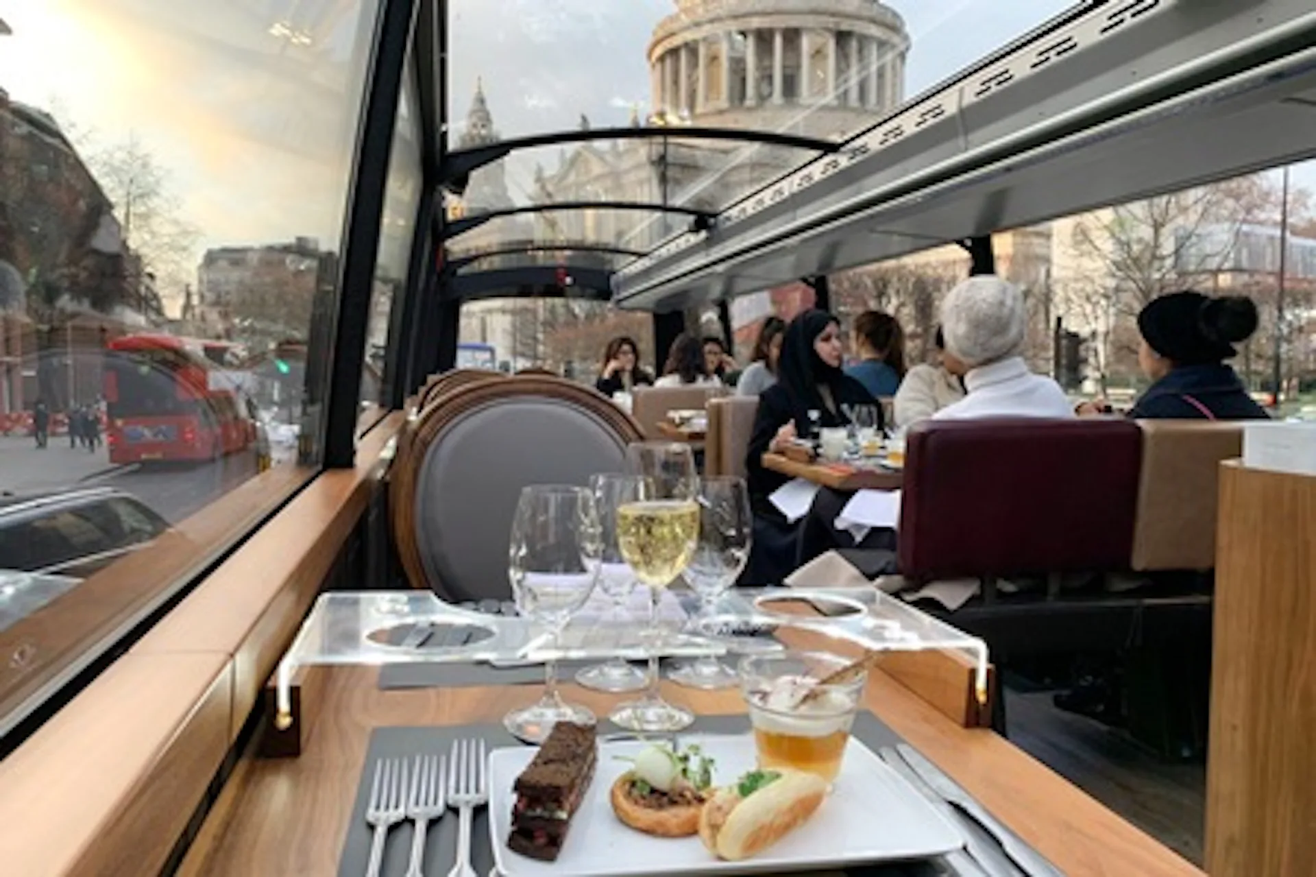 Six Course Dinner with Wine Pairing and Tour for Two aboard the ...