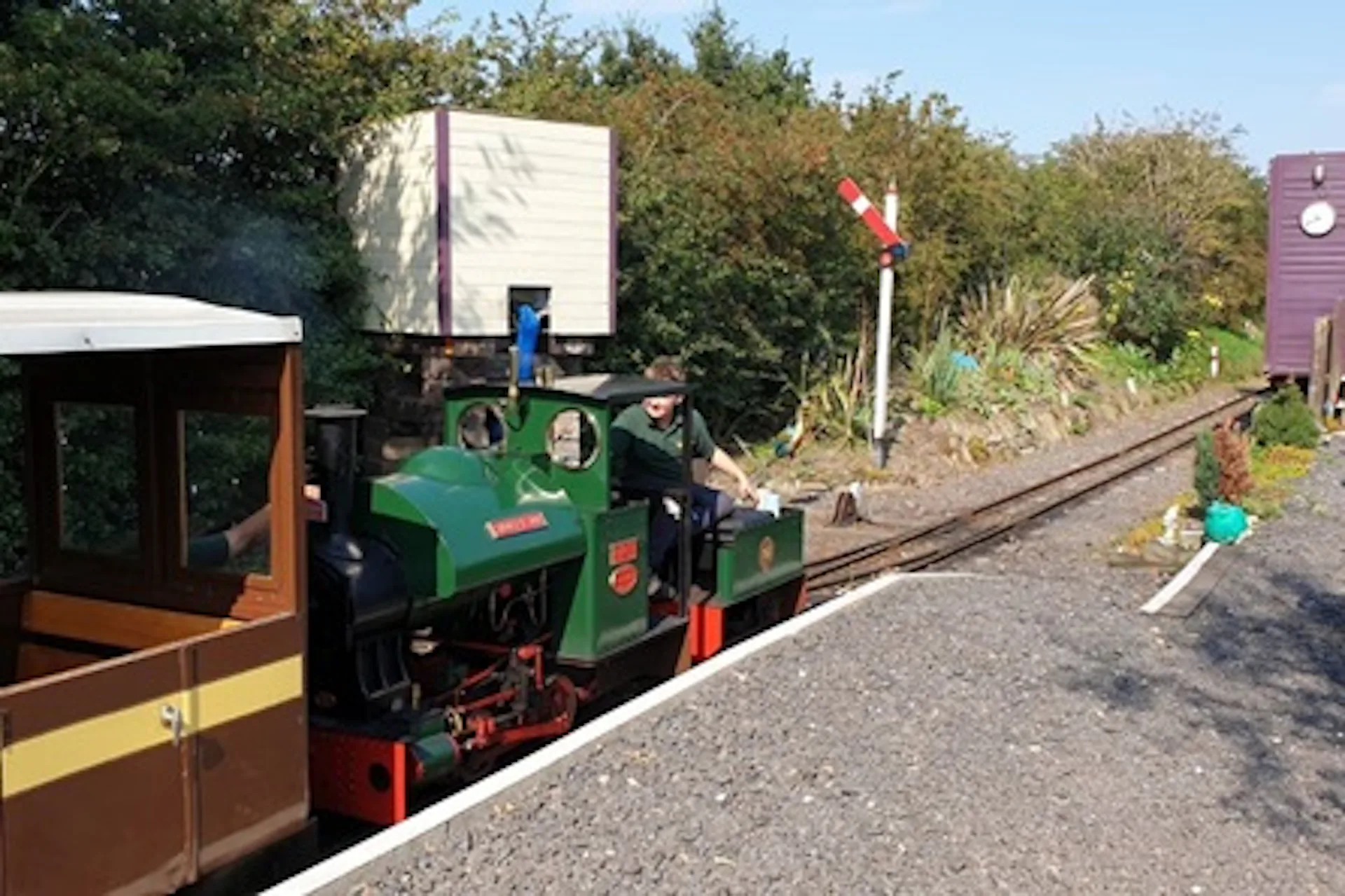 Steam Train Driving Taster Experience at Sherwood Forest Railway ...