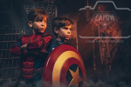 Superhero Photoshoot by CAPOW Portraits - Virgin Experience Days