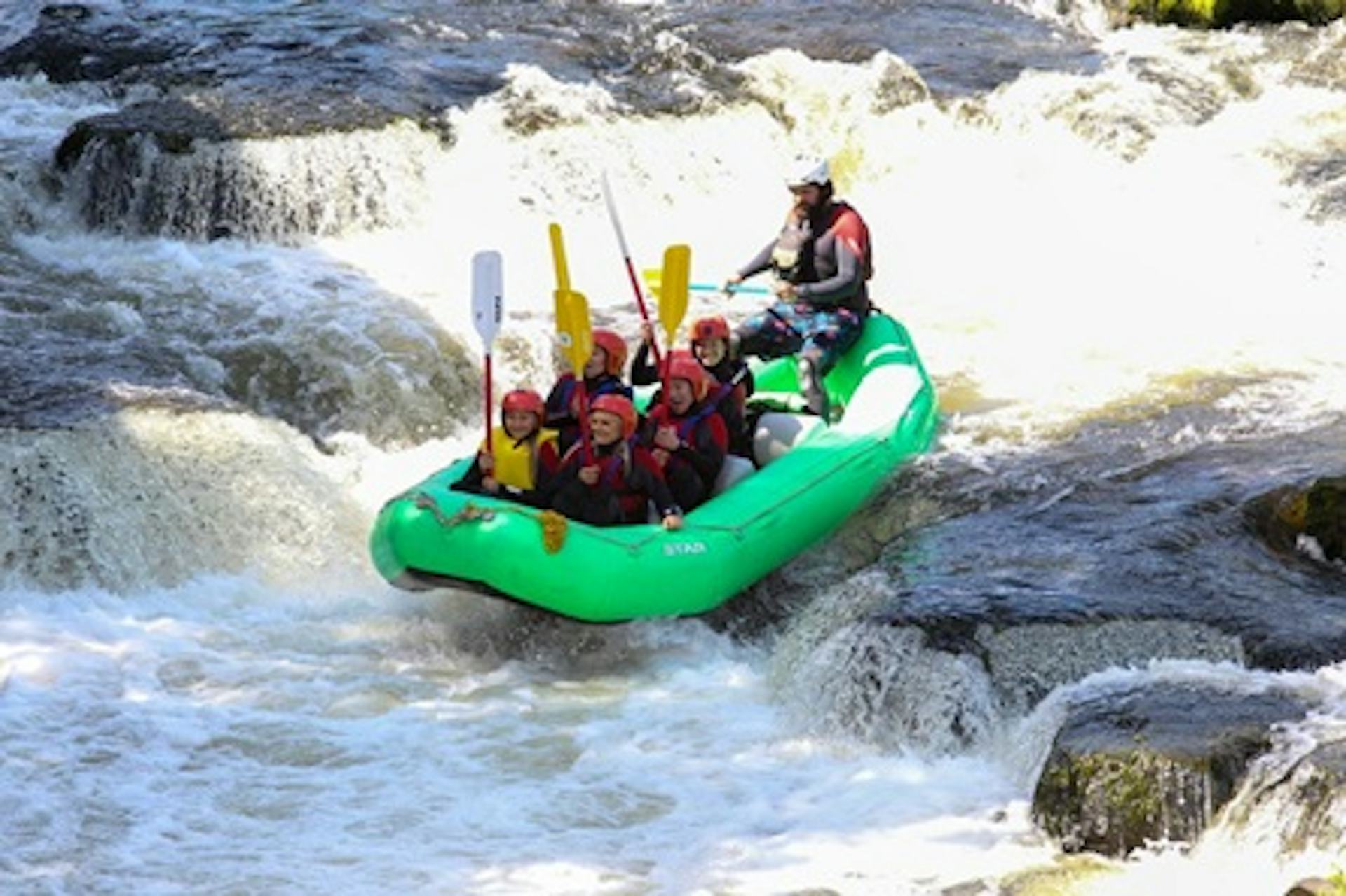 White Water Rafting for Two in Llangollen North Wales - Virgin ...